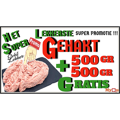 Gemengd gehakt - Slagerij Antwerpen